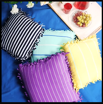 no sew pillow | Fine-Whatever